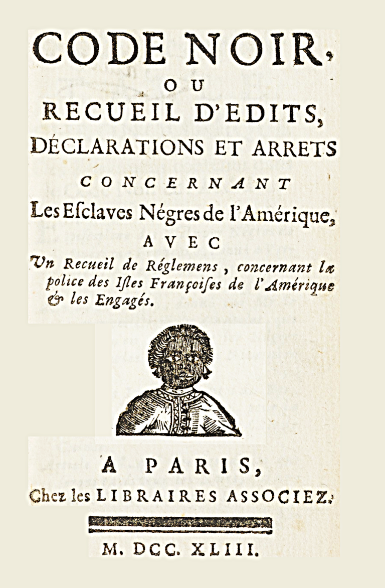 French ports and the development of the plantation economy and the ...